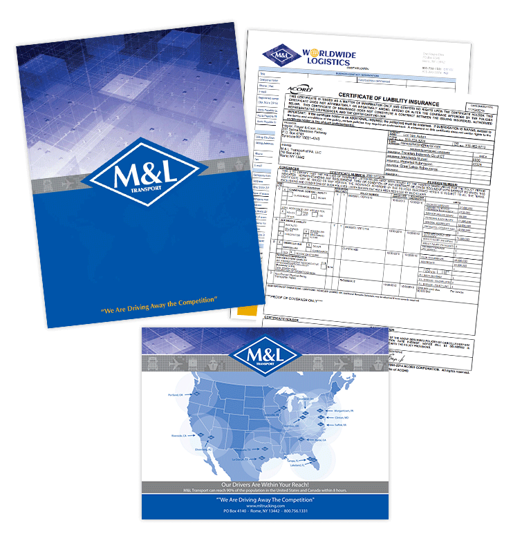 Transport Documents and Forms | M&L Worldwide Logistics
